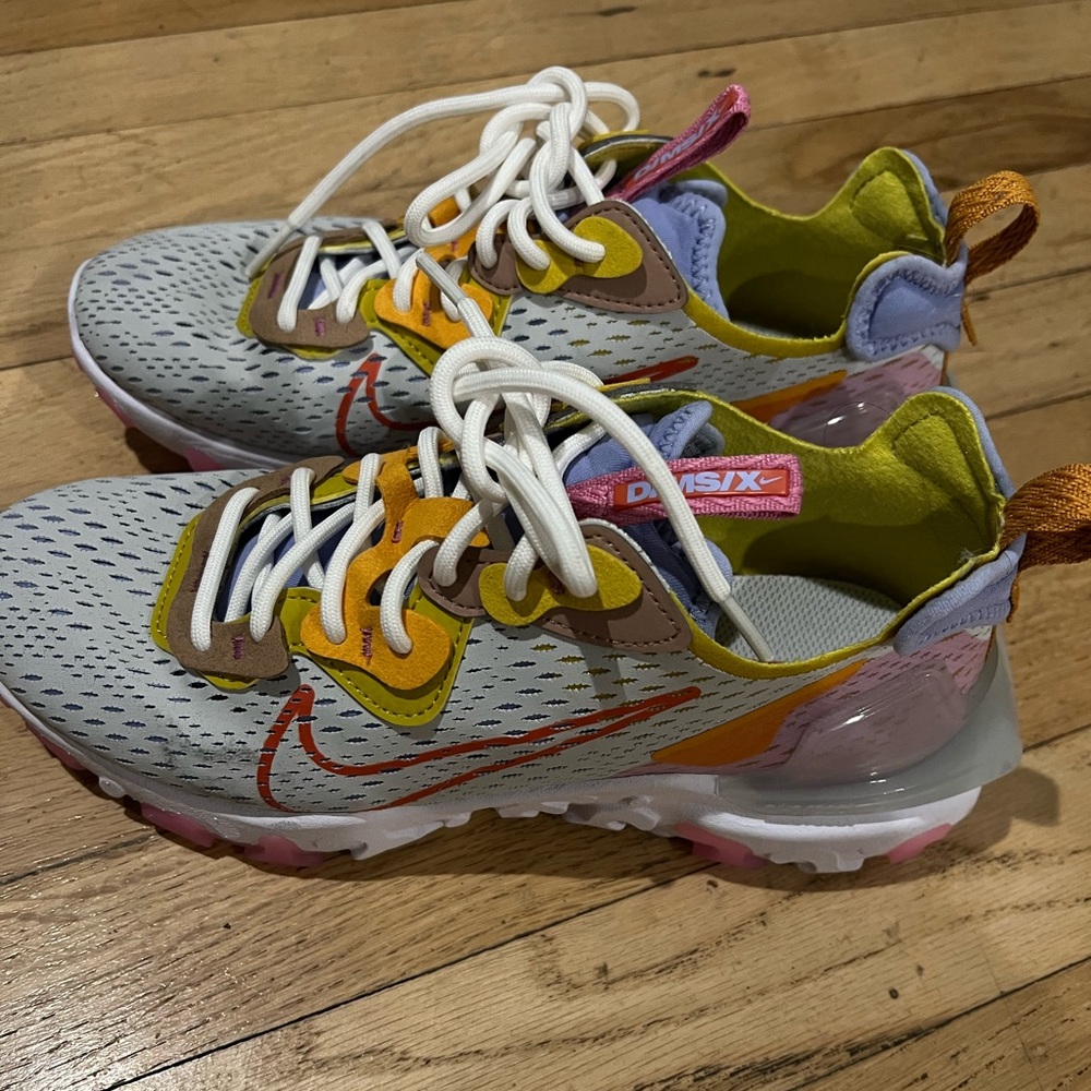 Nike Nsw React Vision Pure Platinum Rust Factor Pink … - Gem